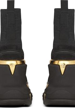 Balmain Graphic cut-outs | All-over pattern | Brand's signature motif ...