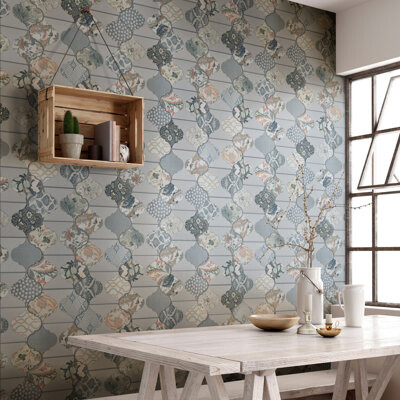 Merola Tile Tula 6.25'' x 12.75'' Porcelain Patterned Wall & Floor Tile ...