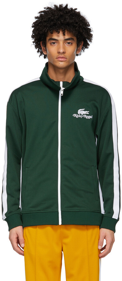 Lacoste Green Ricky Regal Edition Pique Jacket - ShopStyle Outerwear