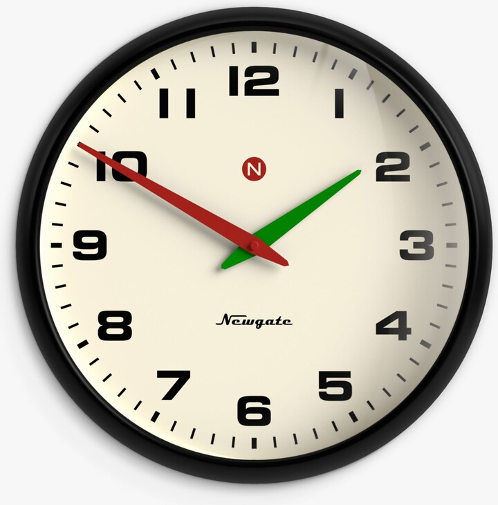 Newgate Clocks Superstore Retro Metal Quartz Wall Clock - ShopStyle