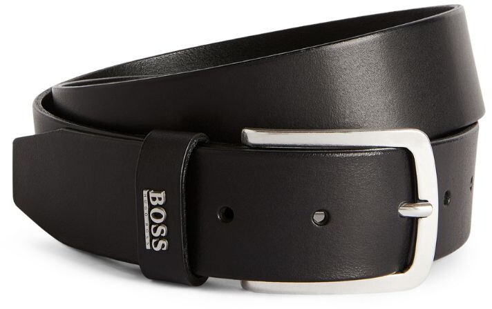 HUGO BOSS Leather Logo Belt - ShopStyle