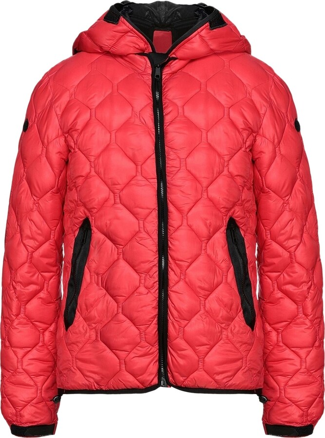 AI RIDERS Down Jacket Red - ShopStyle