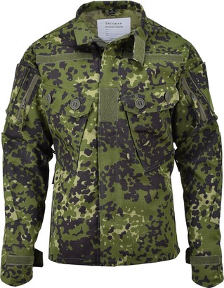 MILITAR Danish army style TacGear jacket M84 camo shirt commando troops ...