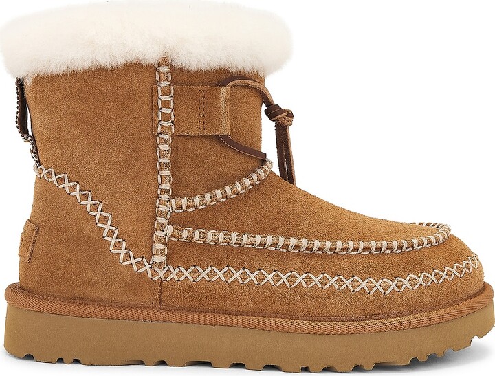 UGG Classic Mini Alpine Boot in Brown - ShopStyle