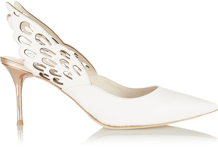 Sophia Webster Angelo cutout leather pumps - ShopStyle Bride