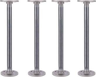 Williston Forge 1/2 In. X 24 In. Heavy Duty Industrial Pipe Table Legs ...