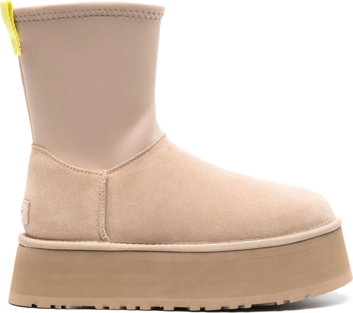UGG Classic Dipper platform boots - ShopStyle