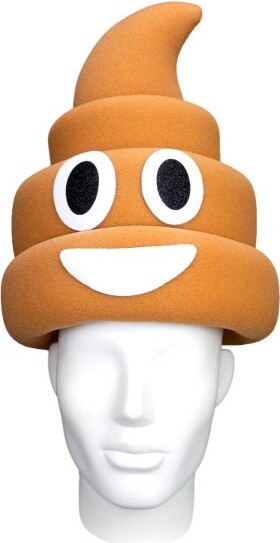 Foam Party Hats Poop Emoji Hat - ShopStyle Ribbons