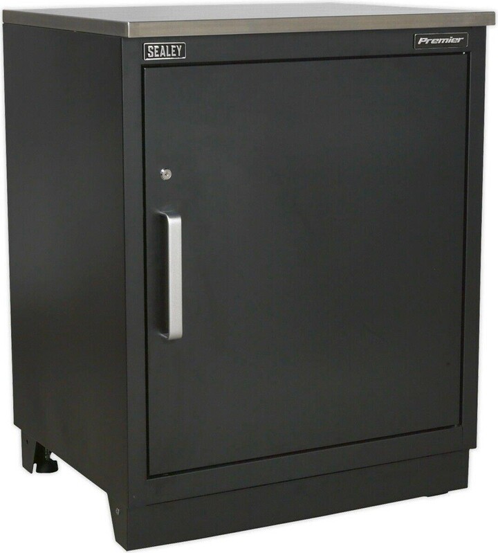 Loops 775mm Heavy Duty Modular Floor Cabinet - One Door - Steel ...