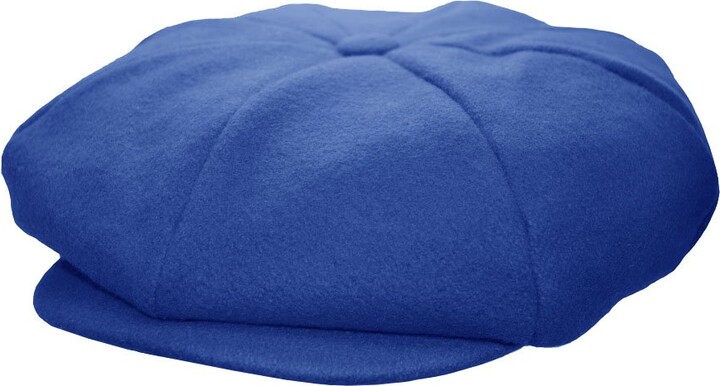 Emstate Mens Melton Wool 8 Panel Applejack Newsboy Baker Boy Cap Made ...