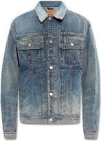 Diesel D-Barcy Buttoned Denim Jacket - ShopStyle
