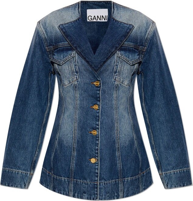 Ganni Denim Jacket - ShopStyle