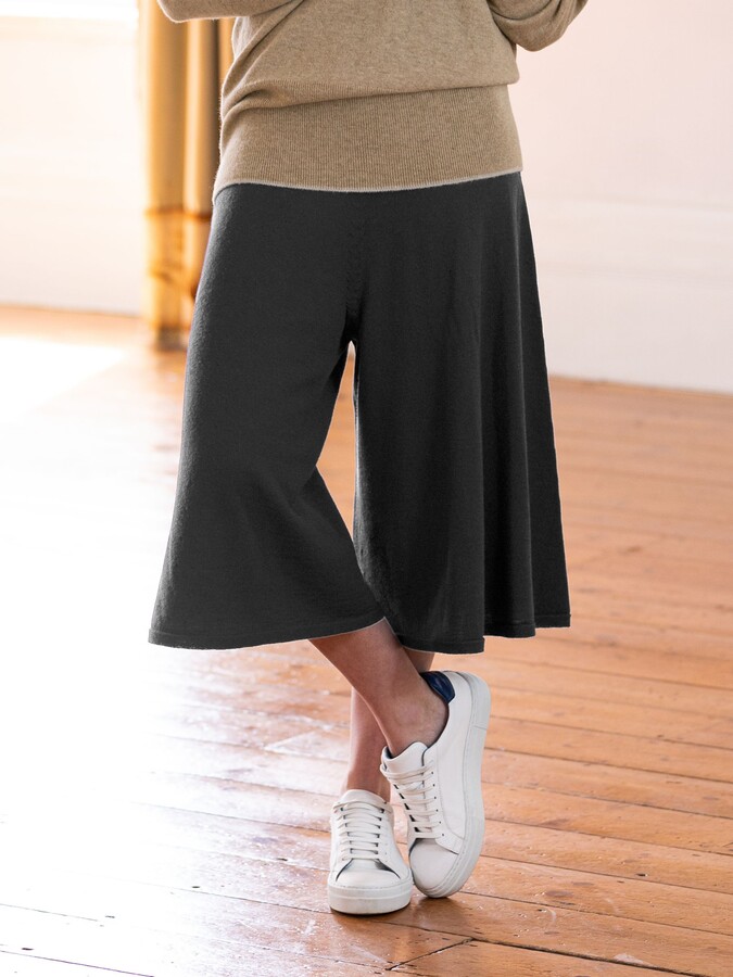 Celtic & Co. Merino Wool Culottes - ShopStyle Trousers
