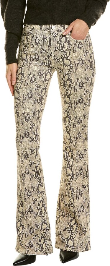 Frame Denim Le High The Serpent Flare Jean - ShopStyle
