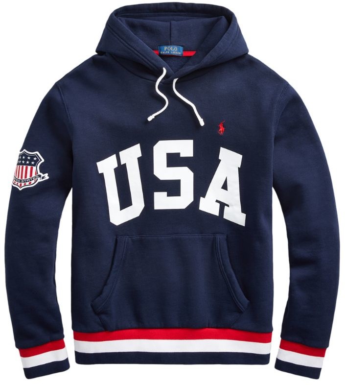 Ralph Lauren Usa Logo Hoodie - ShopStyle