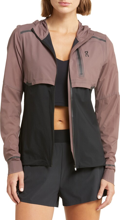 On Water Repellent Hooded Running Jacket - ShopStyle
