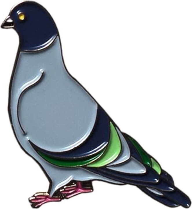 Make Heads Turn Women's Enamel Pin Pigeon - ShopStyle