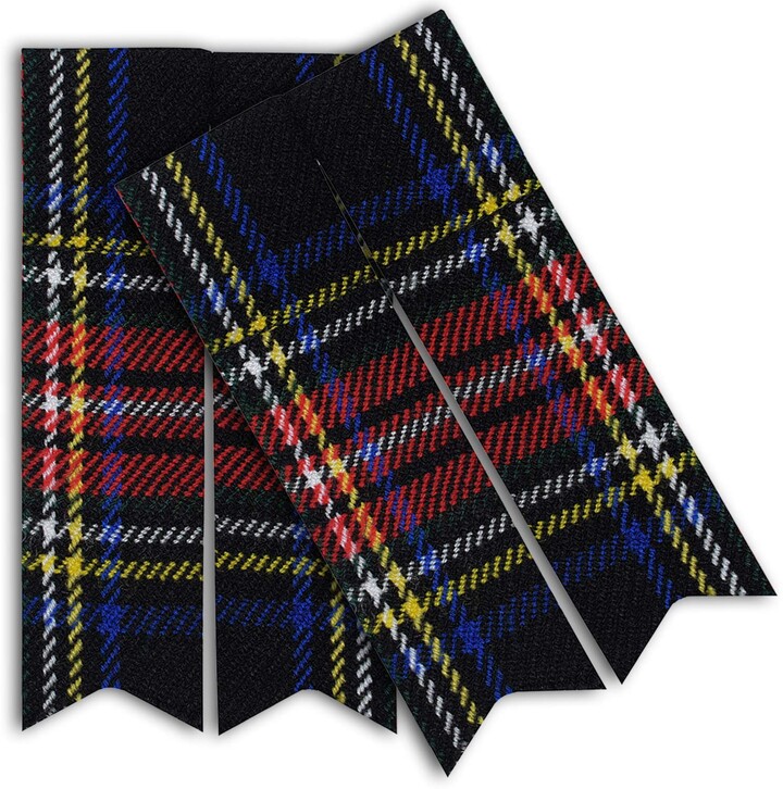 Majesticuk kilt flashes for men (Black Stewart) - ShopStyle Watches