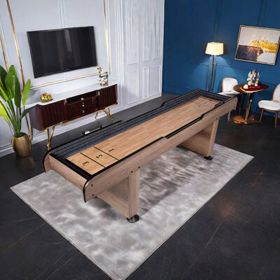 9-Foot Classic Deluxe Shuffleboard Table The Drift Architect 9 ...