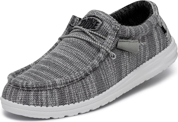 Hey Dude Men's Wally Stretch Moc Toe Shoes - ShopStyle Slip-ons & Loafers