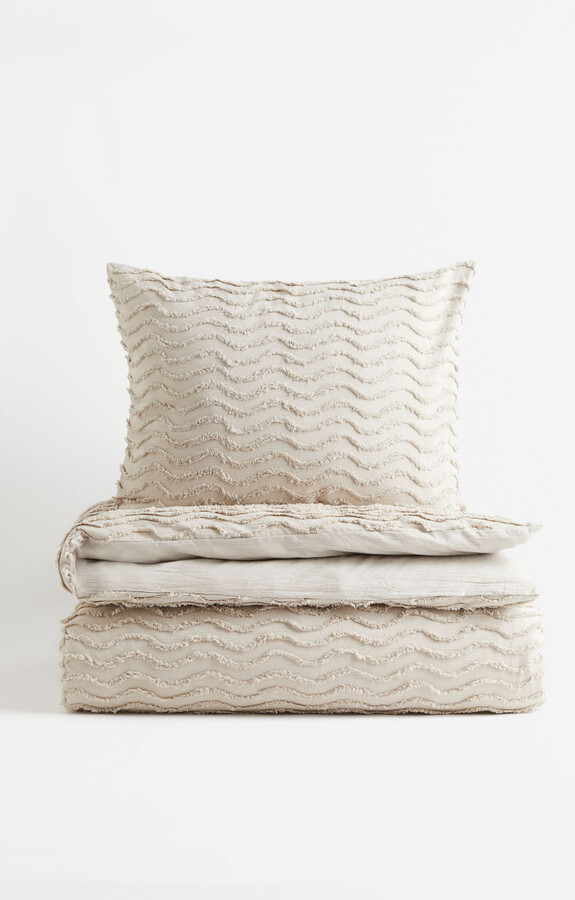 H&M Tufted Twin Duvet Cover Set - ShopStyle