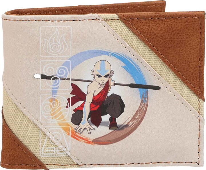 Avatar: The Last Airbender Avatar The Last Airbender Aang Men’s Bi-Fold ...