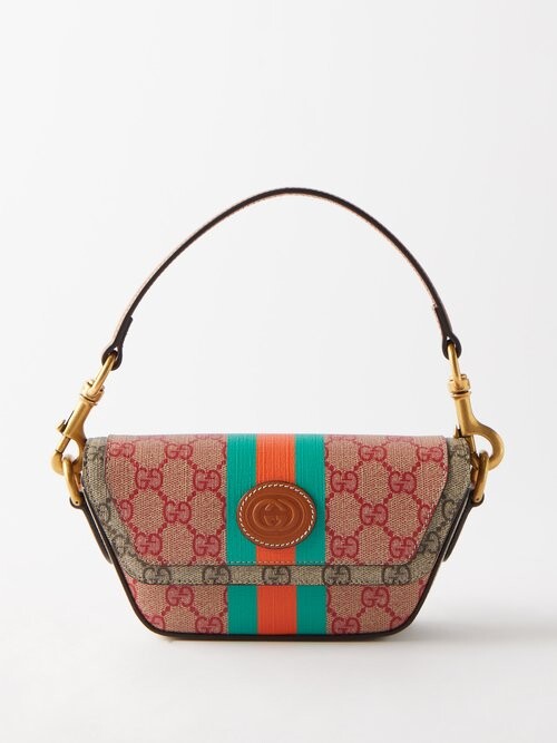 Gucci GG Supreme Mini Shoulder Bag - ShopStyle
