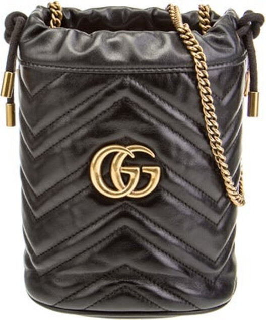 Gucci GG Marmont Mini Bucket Bag - ShopStyle