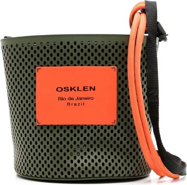 OSKLEN Logo-Patch Shoulder Bag - ShopStyle
