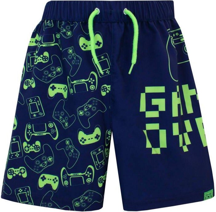 Harry Bear Game Over Gaming Swim Shorts - ShopStyle