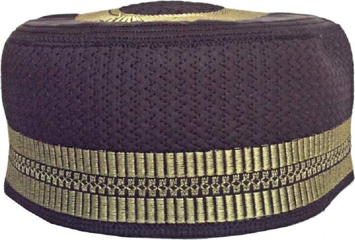 K_Caps Kufi Men's Unisex Skull Cap Women's Designer Solid Hat with Hand ...