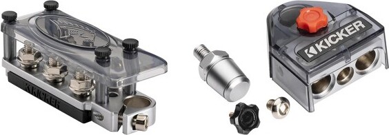 Kicker Warhorse HPBT6 Six Position & BT4S +/- Battery Terminal Bundle ...