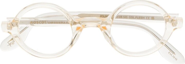 MOSCOT Round-Frame Glasses - ShopStyle Eyeglasses