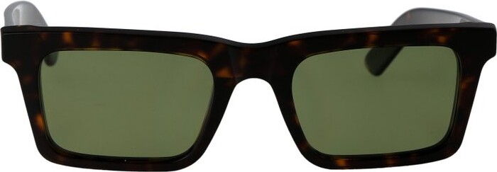 RetroSuperFuture 1968 Tortoiseshell Rectangular Frame Sunglasses - ShopStyle