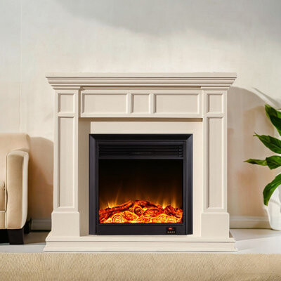 wangling hone Simple American style solid wood fireplace cabinet - ShopStyle