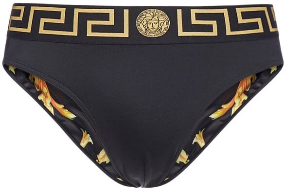 Versace Greca Border Swim Briefs - ShopStyle
