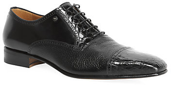 Stemar Crocodile Oxford - ShopStyle Lace-up Shoes