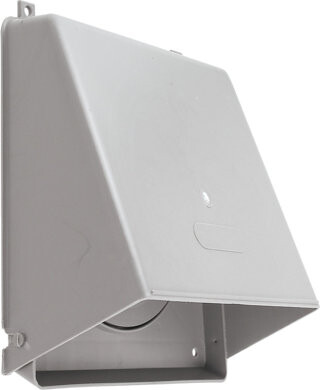 Lambro Industries Plastic Wall Cap Universal Washing Machine Vent ...