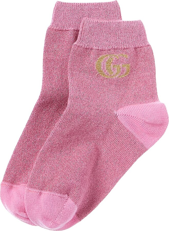 Gucci Gg Logo Cashmere-Blend Socks - ShopStyle