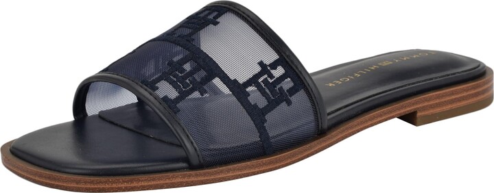 Tommy Hilfiger Women's Tesia Dark Blue Mesh Logo 7 Medium - ShopStyle ...