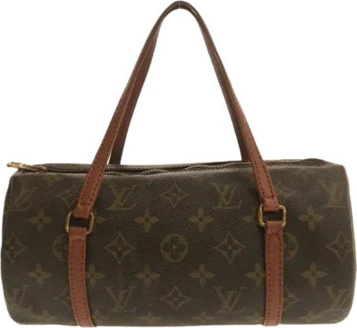 Louis Vuitton Papillon leather handbag - ShopStyle Shoulder Bags