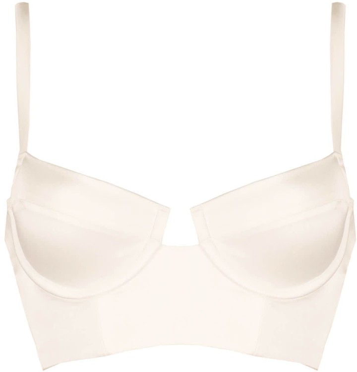 Studio Pia Petra Longline Bra Ivory - ShopStyle