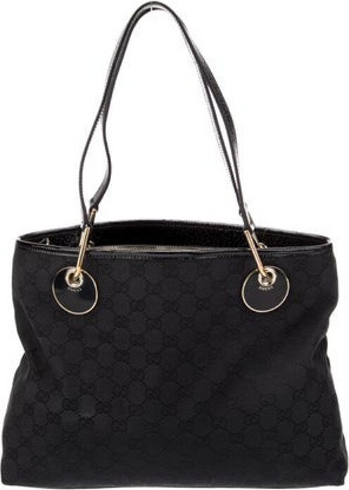 Gucci GG Canvas Small Eclipse Tote - ShopStyle