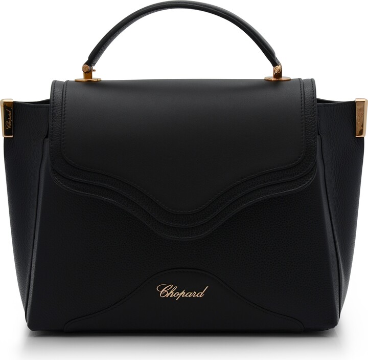 Chopard Imperiale Mini Black Leather Shoulder Bag 95000-0768 - ShopStyle