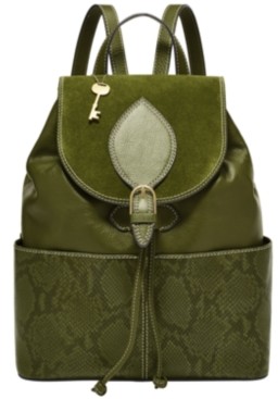 Fossil Women's Luna Leather Backpack - ShopStyle