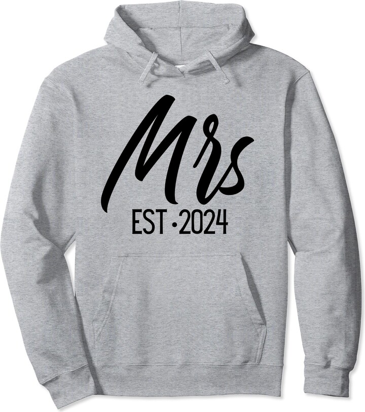 Future Wife Est 2024 Just Married Funny Outfits Womens Mrs. Est. 2024 ...