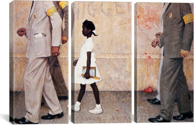 Winston Porter The Problem We All Live With (Ruby Bridges) by Norman ...