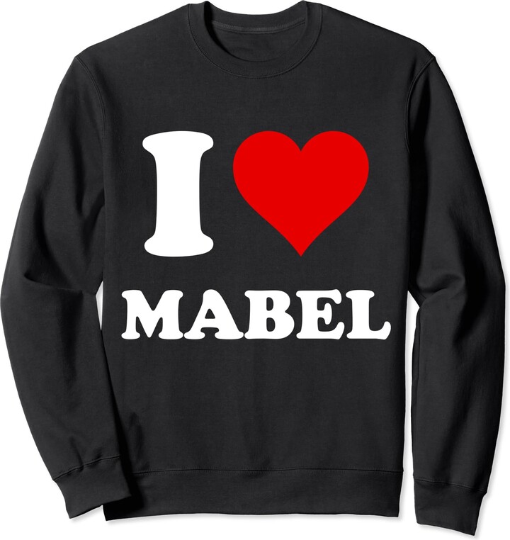 The Official Red Heart Design Clothing Brand I Heart Mabel I Love Mabel ...