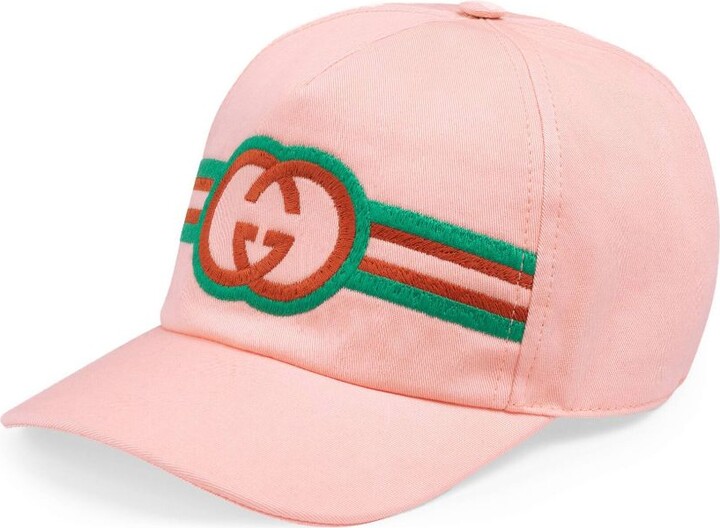 Gucci Children Interlocking G baseball cap - ShopStyle