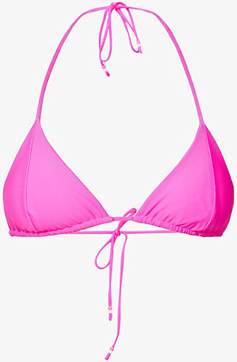 Vdm The Label Womens Metallic Hubba Bubba Marley Reversible Triangle ...